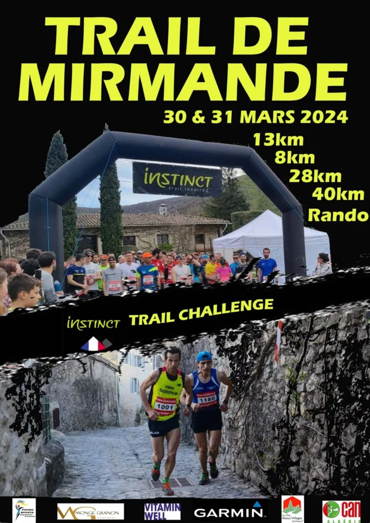 Trail de Mirmande / 2026 2026 Inscription Résultats