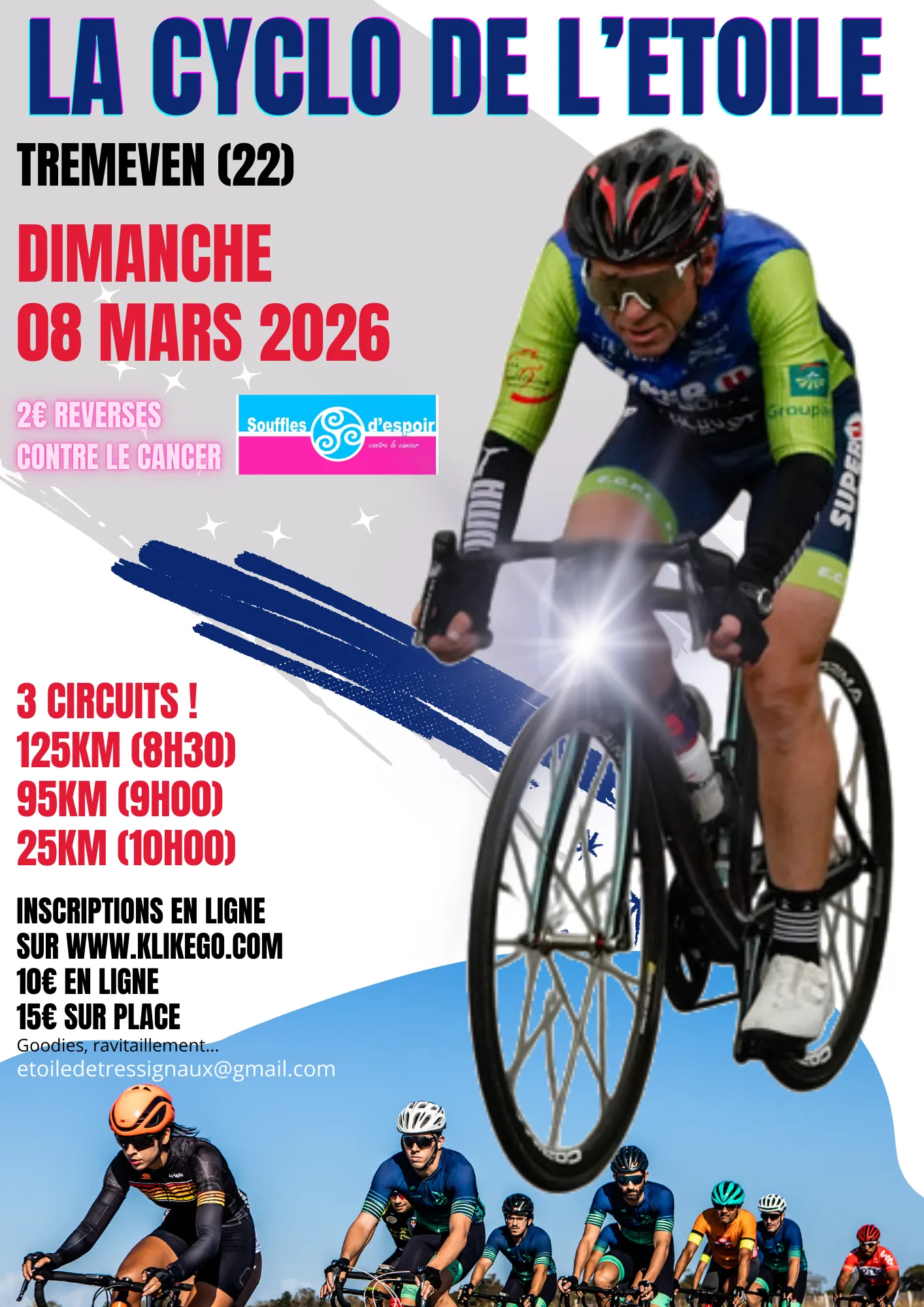La Cyclo de l'Etoile 2026 Inscription Résultats